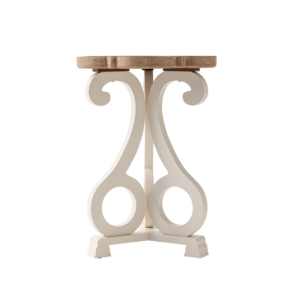 COZAYH Rustic Farmhouse Cottagecore Accent End Table, Flower Tray Top ...